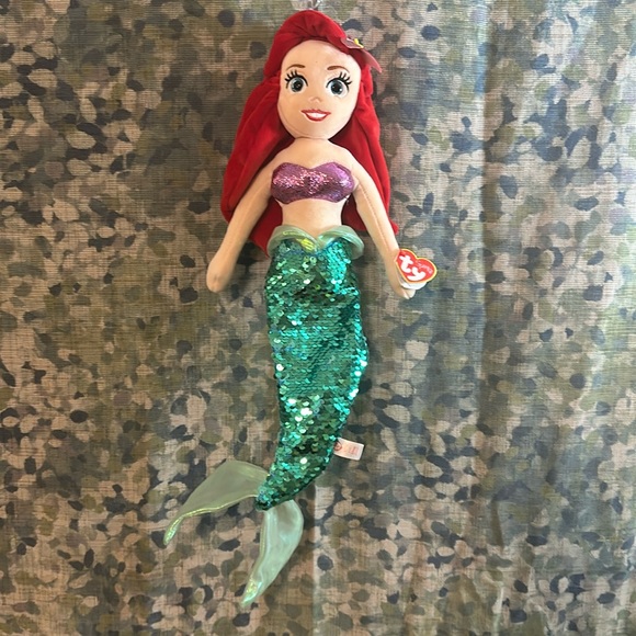 Disney | Toys | Disney Ty Ariel Beanie Buddies 5 | Poshmark